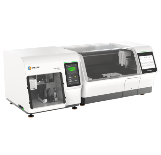 DAKEWE DP360 Coloreador de láminas + CS500 Montador de cubreobjetos - Nexusplus